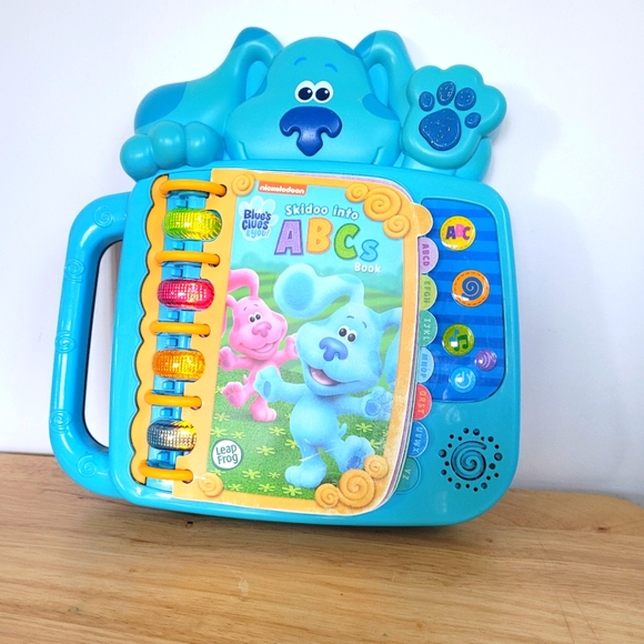Leapfrog | Toys | Leapfrog Blues Clues And You Skidoo Into Abcs Book ...